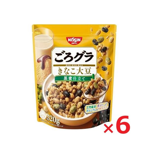 「ごろグラ きなこ大豆」は、贅沢なごろっと具材と多彩な食感が楽しめる心弾むグラノーラです。原材料オーツ麦フレーク（オーストラリア製造又はイギリス製造又はその他）、砂糖、小麦シリアルパフ、きな粉シリアルパフ（コーングリッツ、小麦ふすま、きな粉...