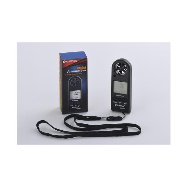 HOLDPEAK　デジタルアネモメーター（風速計）小型タイプ持ち運びやすいデジタルアネモメーター（風速計）です。 現在、2タイプをご用意しております。 HP-816Bは、邪魔にならない小型タイプです。風速や気温などの測定が可能です。 HP-...
