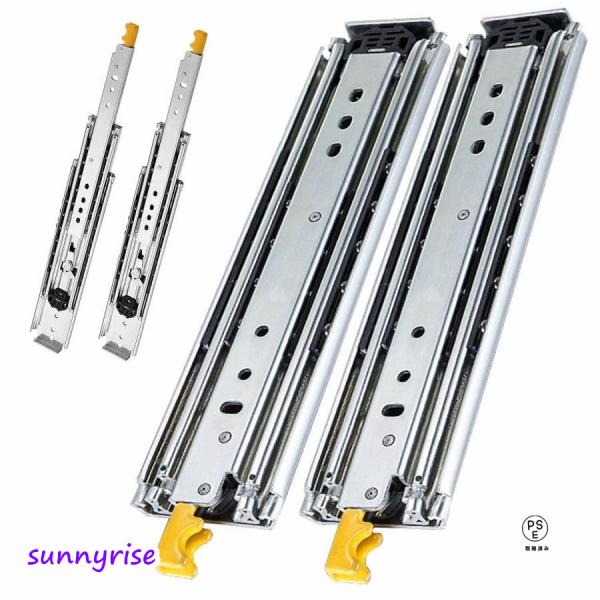 頑丈な引き出しスライドレールは10万回開閉しましたが、高強度工業用冷間圧延鋼、工業用グレードの固体鋼球を使用し、支持力は200Kgです。76mm幅の頑丈なレール。 防錆・耐摩耗性の表面処理は、耐食性と長寿命という特徴があります。大型商品の収...