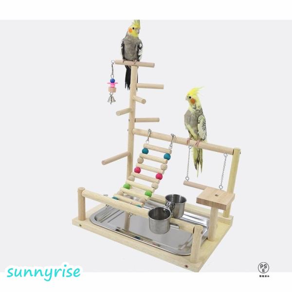 【商品仕様】組み立て後：長さ37cm、幅26cm、高さ44cm　梱包サイズ（CM）：40*26*8cm　重量：1.5kg　適用対象：中小型インコ、小動物（ハムスター、スナネズミ、マウス、ラット、オウム）【高品質】高品質の素材を採用し、一切の...