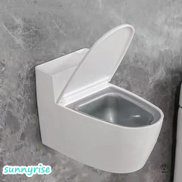 ?優れた職人技：この壁掛け屋外灰皿は、素晴らしいトイレの形をした職人技が施されており、バスルームに風変わりな追加物です。ライターや吸殻を収納できるスペースがあり、屋外での喫煙が簡単になります。?ユーザーにとって簡単：壁の屋外灰皿の上部には、...