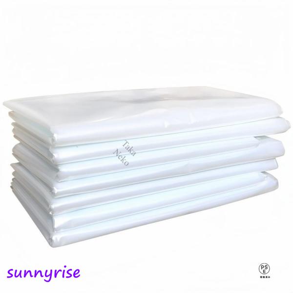 【高品質の温室カバー】：透明な温室用プラスチックは、最高の温室環境、耐引裂性、優れた強度と靭性、および耐久性を生み出すために、高品質の柔軟なポリエチレンで作られています【家庭用 ビニールハウス植物マルチの用途】：植物をプラスチック製の植物マ...