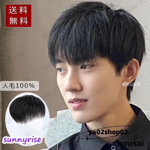 ウィッグ 自然 医療ウィッグ 脱毛 円形脱毛 頭頂部 抗がん剤治療 通気性 高品質 ヘアピース トップピース 人毛100% バージンヘア 総手植え ナチュラル 部分ウィッグ 部分かつら 男性 ウィッグ ポイントウィッグ つむじ 隠し つむじ...