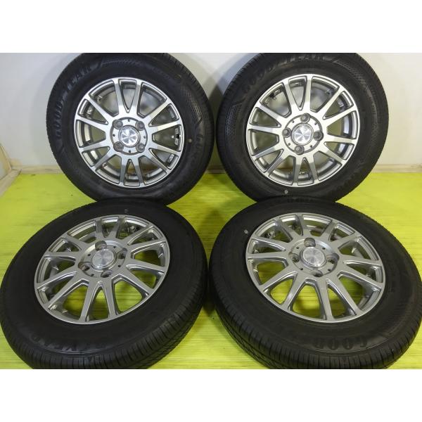 【発売日：2021年07月06日】【送料無料】(沖縄、離島は除く) 管理番号:AOM-K1413サイズ:145/80R13 75S 13ｘ4.00B +45 4穴 PCD 100メーカー:GOODYEAR グッドイヤー/PREDICTパター...