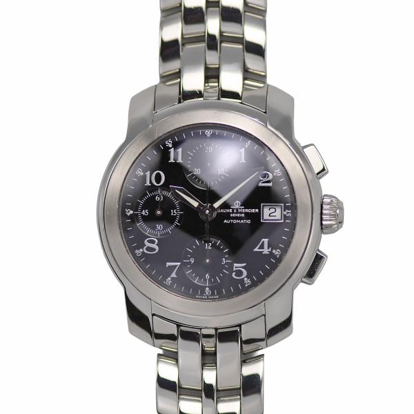 商品名：BAUME＆MERCIER　Capeland Chronograph型番：MV045216素材：ステンレススチール／サファイアガラスムーブメント：自動巻　振動数 28800振動　片振り 0.1ms　平均日差 -5秒防水性能：10気圧...