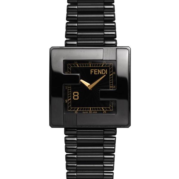 商品名 FENDI Fendimania型番 F132020301素材 ステンレススチール／サファイアガラスムーブメント クォーツ防水性能 日常生活防水文字盤色 ブラック仕様 2針サイズ ケース直径：約40mm（リューズ含まず）／腕周り長さ...