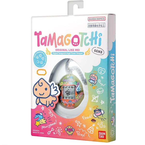 【発売日：2026年03月14日】■商品について■［セット内容］・Original Tamagotchi…1・取扱説明書…1［使用電池］CR2032×1（付属）※セットされている電池はテスト用です。（本商品のセット内容以外は付属しません。）...