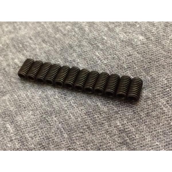 Fender Japan等の国産エレキギターの低い黒色弦高ネジの12本セット！日本全国送料無料！