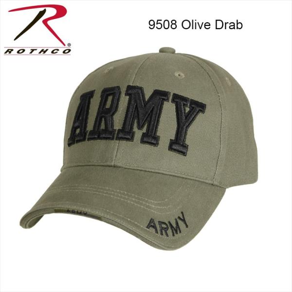 ◇『ROTHCO / ロスコ』50年以上の歴史を持つ老舗「ミリタリー ＆ アウトドア」ブランドミリタリー ARMY 陸軍 キャップが登場！！■サイズ：フリー■素材：COTTON100%■カラー品番：9385 BLACK9488 ACU Di...