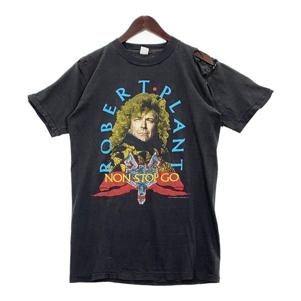 ROBERT PLANT 80s NON STOP GO TOUR バンドTシャツ バンT ツアーTシャツ 半袖 カットソー クルーネック コットン ヴィンテージ 古着 アメカジ