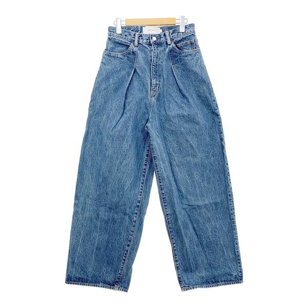 JANE SMITH ジェーンスミス デニムパンツ ジーンズ 14.5oz DENIM IN TUCK ジーパン テーパード タック入り カジュアル