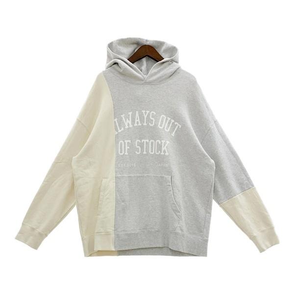 ALWAYS OUT OF STOCK オールウェイズアウトオブストック 切替 パーカー スウェット フーディー Switchd Pull Over Hoodie カレッジ風