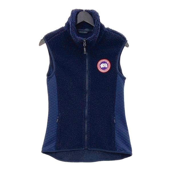 CANADA GOOSE カナダグース ボア フリース ベスト ブルゾン ジャケット ANNAPOLIS アナポリス 6996L ジップアップ カジュアル