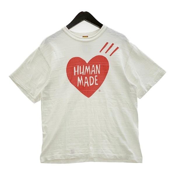 HUMAN MADE ヒューマンメイド Tシャツ 半袖 カットソー GRAPHIC T-SHIRT ハートプリント ロゴ カジュアル