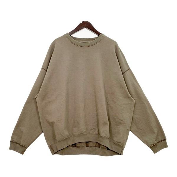 MARKAWARE マーカウェア トレーナー スウェット HUGE SWEAT ORGANIC COTTON HEAVY FLEECE 裏毛 クルーネック A22C-07CS02C