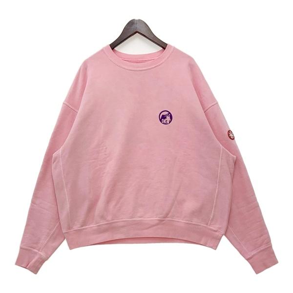 C.E シーイー スウェット トレーナー プルオーバー OVERDYE PRE COG クルーネック CES26CS03 ロゴ 刺繍 カジュアル