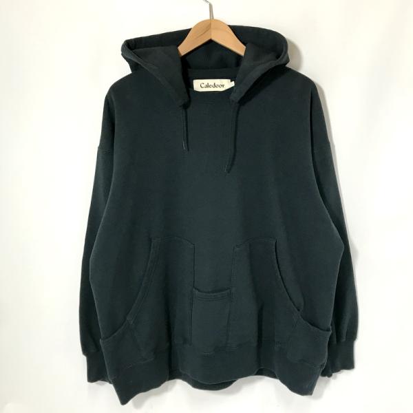 Caledoor パーカー 6021-1202 ユーティリティパーカー プルオーバー フーディー 長袖 シンプル カジュアル 古着