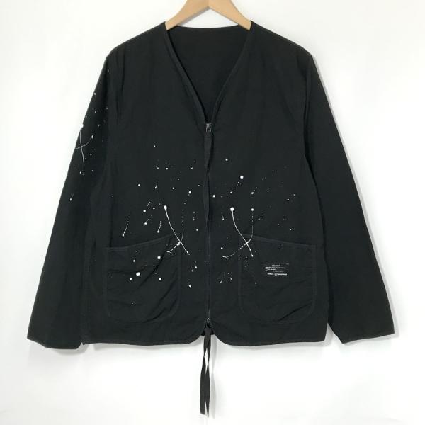 uniform experiment ユニフォームエクスペリメント ジャケット ダメージペイント ジップアップライナー UE-200057 カジュアル 古着