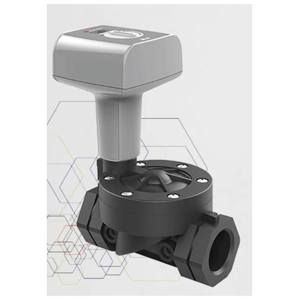 Bluetooth搭載スプリンクラータイマー　イーリー　自動灌水タイプサンフレックスAQUAiiri-２５mm (口径25mm）電源なしで動作可能（電池式）耐久性の弱い液晶画面を排除することで耐久性アップ内蔵バッテリーWeeｋDays　週ご...