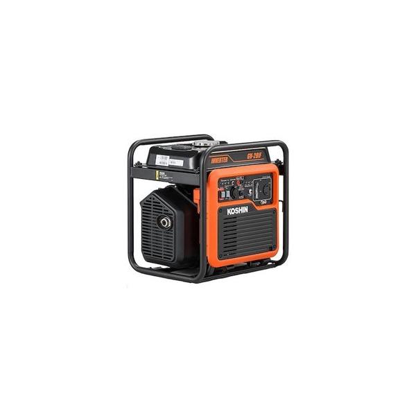 工進 発電機　GV-28IFオープン型　インバーター発電機　　GV-28IF　50 / 60 Hz 切替式超低騒音　クラス最軽量