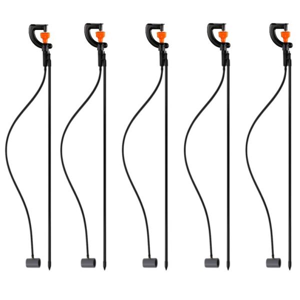 セット内容SR-602-２５ｍｍソケット付ライザー７５ｃｍ　　　５セット　毎分２L×5個　１０L／分散水直径９ｍスタートセット２５φカップリングメス２５φ　　　２個ステンバンド　２５φ　　　　２個バルブソケットTS25φ　　１個エンドセット...