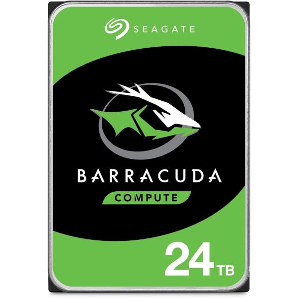 Seagate BarraCuda 24TB 内蔵HDD（ST24000DM001）商品仕様メーカー：Seagate（シーゲイト）型番：ST24000DM001JANコード：0763649185445容量：24TBフォームファクター：3.5...