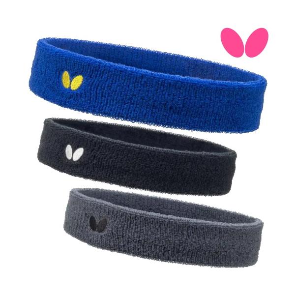 ●商品名　バタフライ AL・ヘッドバンド2 (77410)●カラー　ロイヤルブルー（183）、ブラック（278）、グレー（279）●サイズ　幅4.5cm、フリーサイズ●素材　綿、ポリエステル、アクリル、ナイロン、ポリウレタン●原産国　日本※...