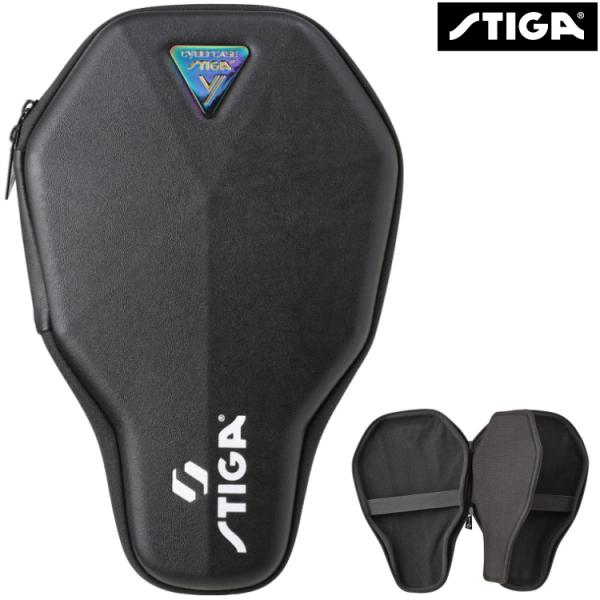 ラケットケースもサイバーシェイプ形にラケット2本を収納できるハードタイプのラケットケースです。サイバーシェイプユーザは、ラケットケースもサイバーシェイプ形に。●商品名STIGA卓球ラケットケースサイバーハードケース●カラー　1423-020...