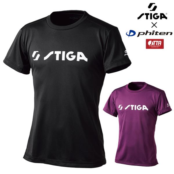 ●商品名STIGA ファイテンコラボシャツ2 / STIGA COLLABO SHIRT WITH PHITEN II●カラー1840-3701：ブラック1840-3804：パープル●サイズS、M、L、O、XO、2XO、3XO男女兼用、日本...