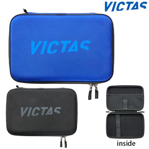 VICTASロゴをさりげなくプリントしたミニマルなデザインのハードラケットケース。●商品名VICTAS V-RC513（572501）●カラー1000：BLACK(ブラック)5000：BLUE(ブルー)●サイズW17.5×H28×D5cm●...