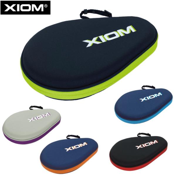 ラケット2本を収納可能なしっかりしたハードケース。開閉部の強度にもこだわっている。●商品名　XIOM オブレハードフルケース●カラー91015：グレー×パープル91016：ネイビー×オレンジ91017：ネイビー×スカイ91018：ブラック×...