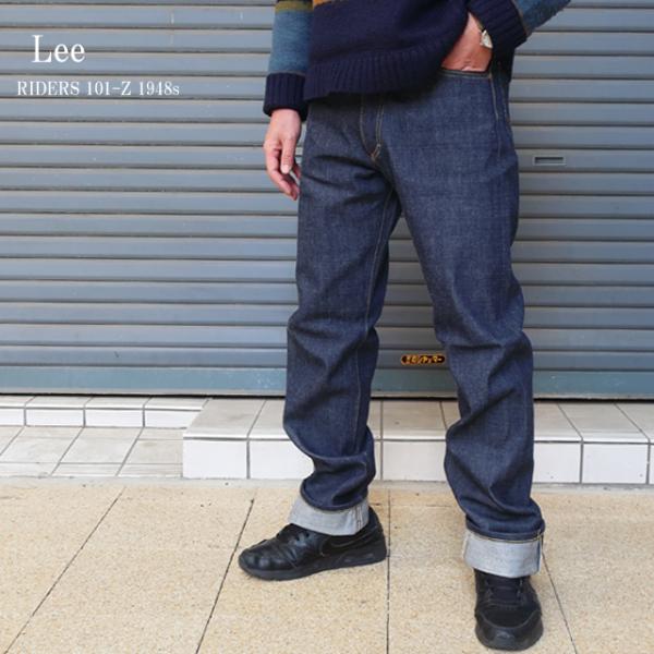 「RIDERS 101-Z 1948モデル」アーカイブス デニムです。現代まで続く「RIDERS」シリーズの黎明期のモデルであり、Leeのスタイルを確立させる原点のモデル。目を引くのは、特徴的なOGIVE POCKET（オジーブポケット）に...