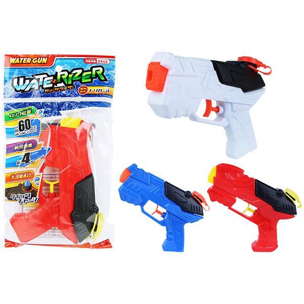 夏に大人気『ウォーターライザー』です！！タンク容量約60cc、射程距離4メートル、トリガー式の水てっぽうです☆☆お風呂やプールで遊べます♪・商品サイズ(mm)：H120×W170×D35・パッケージサイズ(mm)：H260×W155×D35...