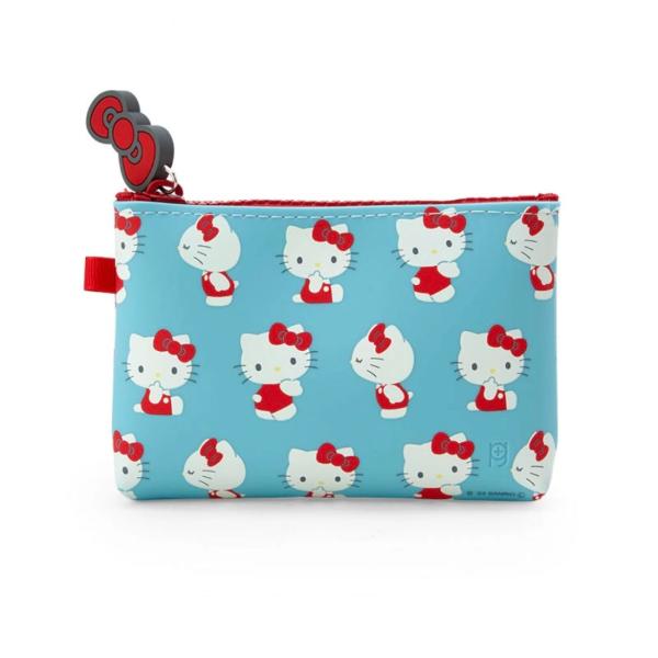 Nuu-Smallのハローキティポーチです．シリコン素材でオシャレです．リップや絆創膏などの小物を入れて持ち歩きませんか？サイズ：W135×H90×D20(mm)