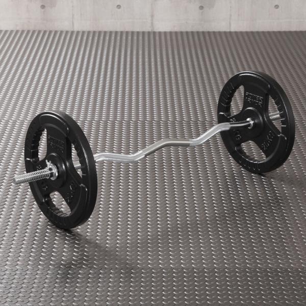 検索用キーワード：EZバー ezバー Wバー バーベル ダンベル 筋トレ パワーラック スミスマシン バーベルセット ベンチプレス スクワット 筋トレ器具 筋力トレーニング トレーニング器具 ホームジム ウエイトトレーニング ウエイトリフテ...