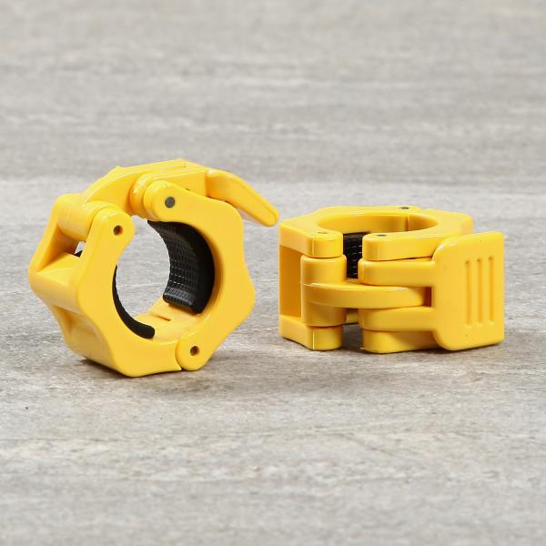 ワンタッチで簡単にダンベルシャフト・バーベルシャフトにプレートを固定することが可能です。通常のカラーより手軽にウエイトの調整が出来きるので、トレーニングに集中して取り組めます。【ご注意事項】ダンベルでトレーニングする際に、ハンマーカール・プ...