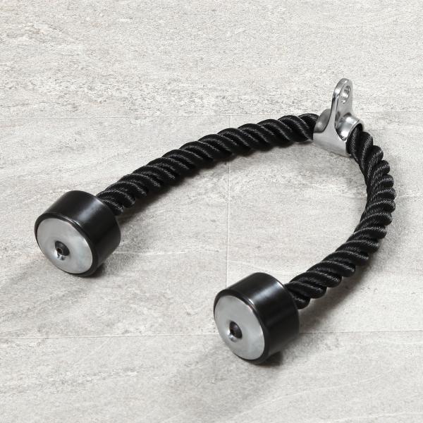 トライセップス・プレスダウンに良く効くアイテムです。またアームカール、腹筋運動にも使えます。■グリップの素材：プラスチック製■サイズ：全長約69cm■重量：約1kg【※注意事項※】※北海道・沖縄は別途送料1430円ご負担となります。後程弊社...