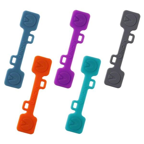 ケーブルやコードの整理に大活躍!・ ケーブルやコードの整理に大活躍!・ ホワイトボードなどに小物を取り付けたりも可能!・ 強力なネオジム磁石を搭載!しっかり吸着します!・ シリコン製なので挟むものを傷つけません!・ 色鮮やかな5カラー重量：...