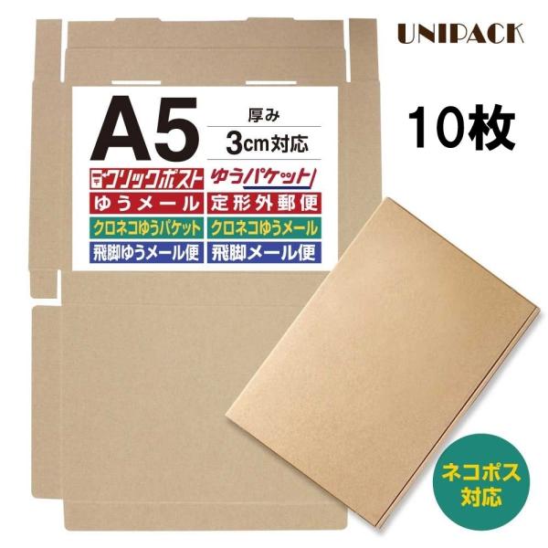 特徴 規格内定形外郵便で発送できるサイズのダンボール箱。カタログや小物、雑貨といった様々な通販商品の発送にご利用いただけます。用途 メルカリ、ヤフオク！、PayPayフリマ、ラクマなど通販でのクリックポスト発送に。ネコポス対応。また、3辺合...