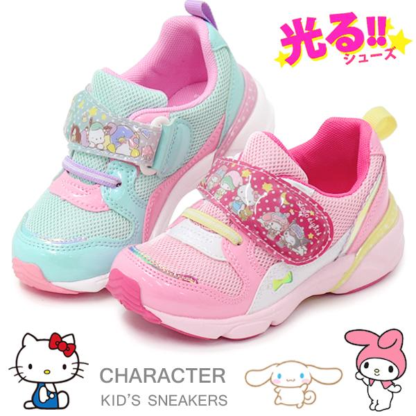 sanrio キティちゃん シナモロール マイメロ 光る靴 サンリオ 靴 sanrio キティちゃん シナモロール マイメロ 光る靴 サンリオ 靴