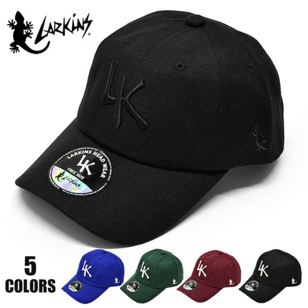 ■ アメリカ発のブランド、LARKiNS(ラーキンス)のキャップです。■ フロントの厚みのある刺繍ロゴが魅力で、"柔軟な創造性"の象徴であるトカゲモチーフの刺繍などもポイント◎■ サイズ・・・頭周り約58cm(スナップバックで調整可能)×ツ...