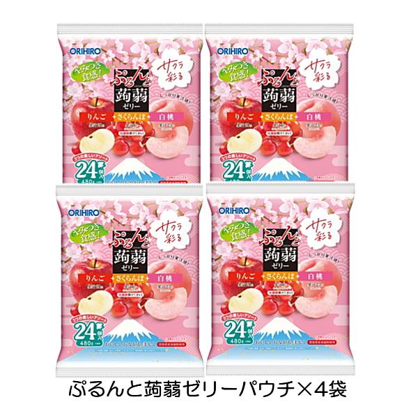 ※北海道・東北・信越・沖縄・離島は追加送料あり※●りんご味：果汁21％、さくらんぼ味：果汁（さくらんぼ、りんご）6％（佐藤錦果汁1.8％使用）、白桃味：果汁（もも、りんご）23％配合。果汁感たっぷりの美味しく手軽なプチサイズの蒟蒻ゼリーです...