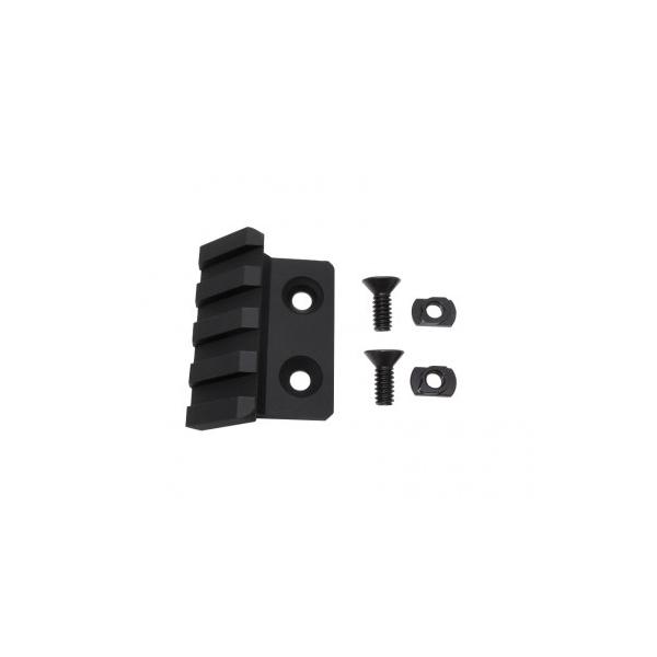 This 45〓 Offset High Rail is made by precision CNC machines and has matt black hardcoat-anodized finishing.  It is perfe...