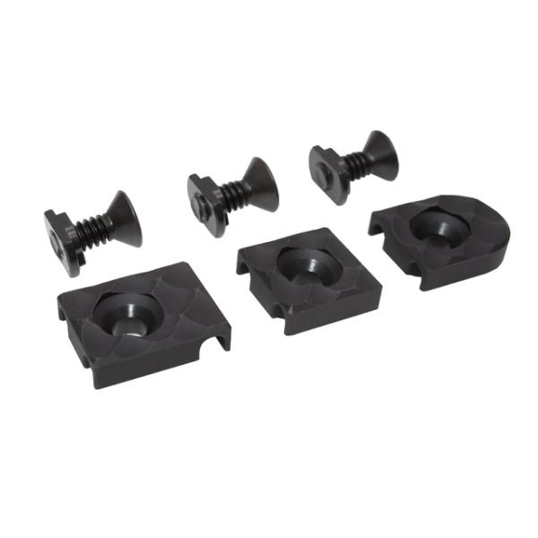 This Wire Guide set includes a Thru Clamp, a 90° Clamp and a End Clamp.  These aluminium clamps are made by precision CN...