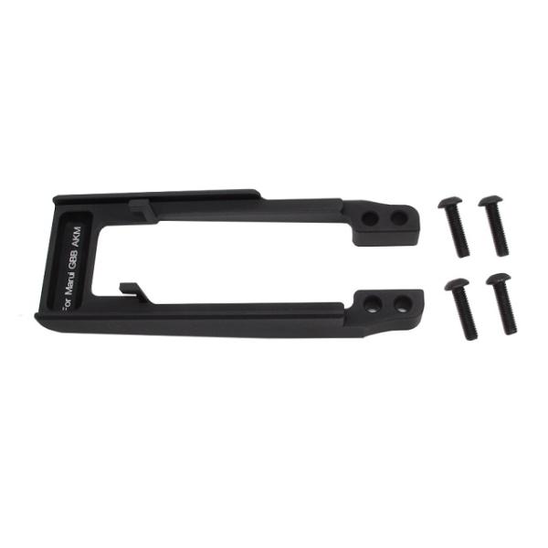 This 6061 aluminium Magwell is made by precision CNC machines and has matt black hardcoat-anodized finishing.  It fits A...