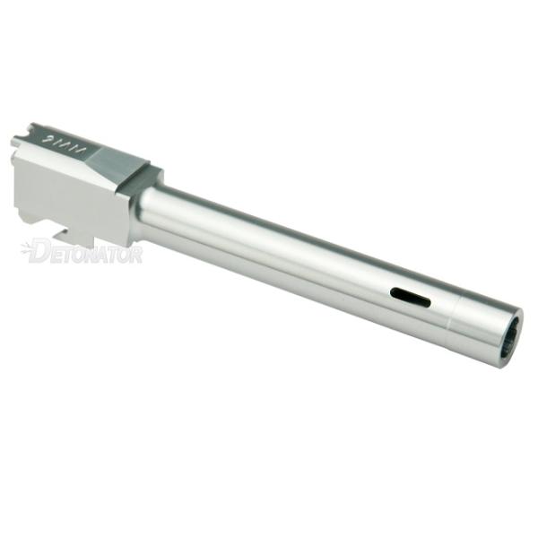 銃口の形状をリアルに再現（左：Detonator 右：東京マルイ）             備考    ・アルミ削り出し・銃口の形状をリアルに再現※写真とは、色・質感等が異なる場合があります。※組込時に加工・調整が必要な場合があります。