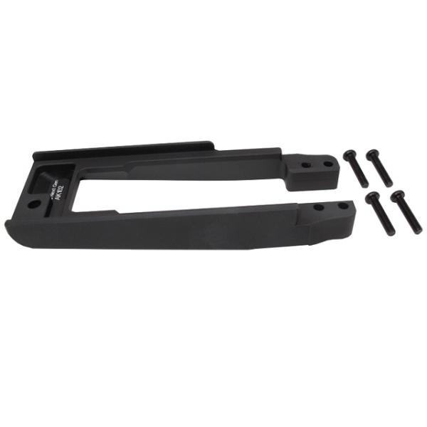 This 6061 aluminium Magwell is made by precision CNC machines and has matt black hardcoat-anodized finishing.  It fits A...