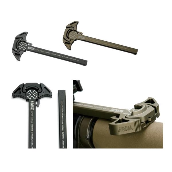 NOVESKE BADASS AIRBONEタイプチャージングハンドルNOVESKEカスタムの必須アイテムがANGRYGUNから登場！！DEVGRU採用のN4ライフルにも搭載！！※こちらはNOVACH-MWS-DDCの販売ページです。お間違...