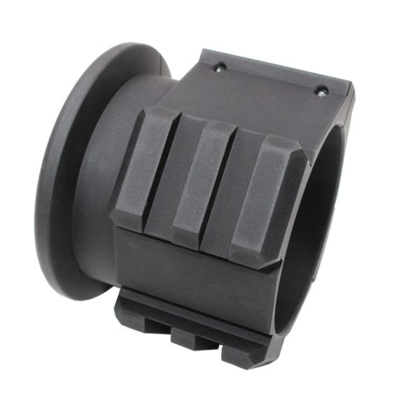 This Tri-Rail Mount is made by precision CNC machines and has matt black hardcoat-anodized finishing.  It fits MP5 SD6 (...