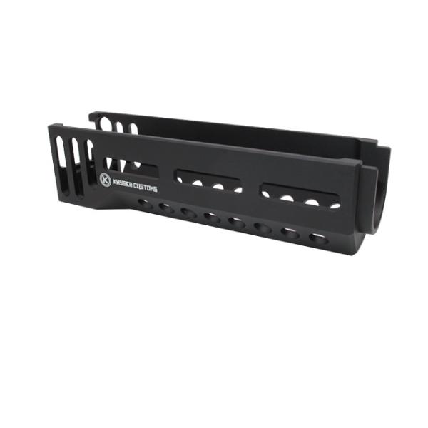 This aluminium handguard is made by precision CNC machines and has matt black hardcoat-anodized finishing.  The handguar...
